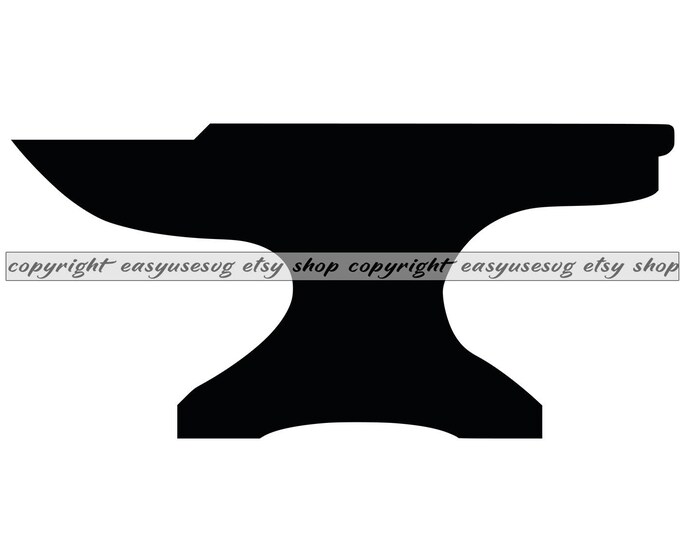 Anvil Svg/anvil Clipartanvil Svg/anvil Silhouette/anvil Cricut Cut ...