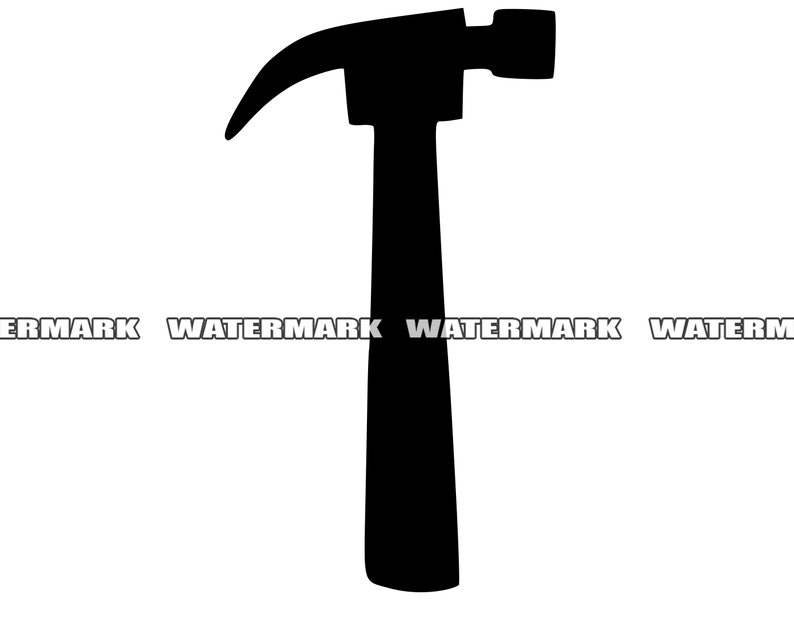 Hammer SVG Hammer Cut File Hammer DXF Hammer PNG Hammer - Etsy
