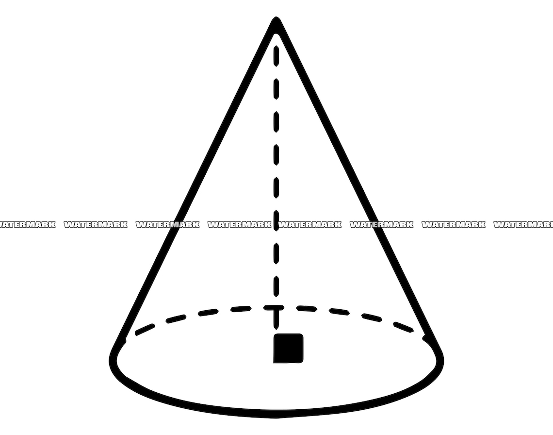 Cone SVG Cone Cut File Cone DXF Cone PNG Cone Clipart - Etsy