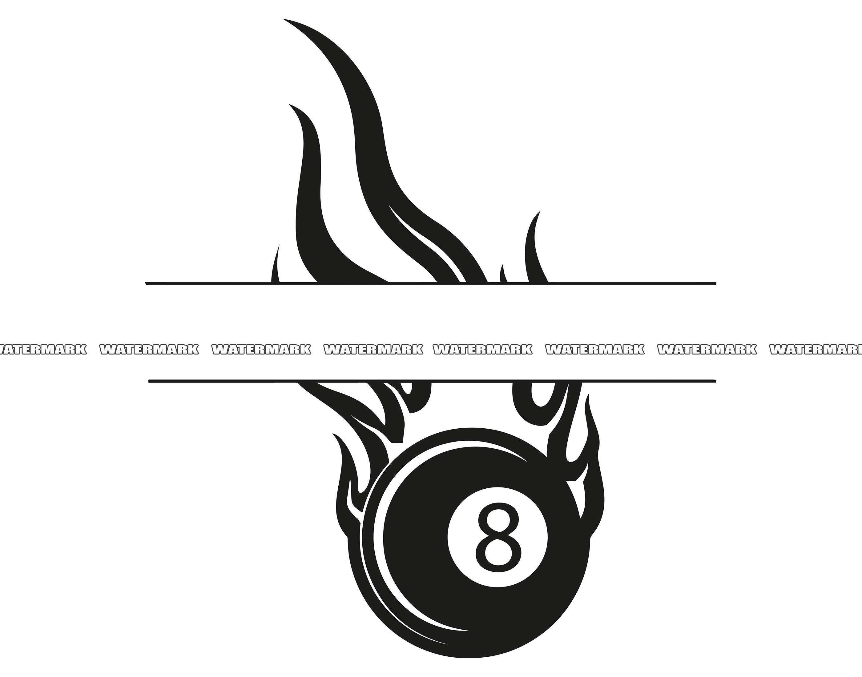 Billiards SVG, 2, Billiards Cut File, Billiards DXF, Billiards PNG ...