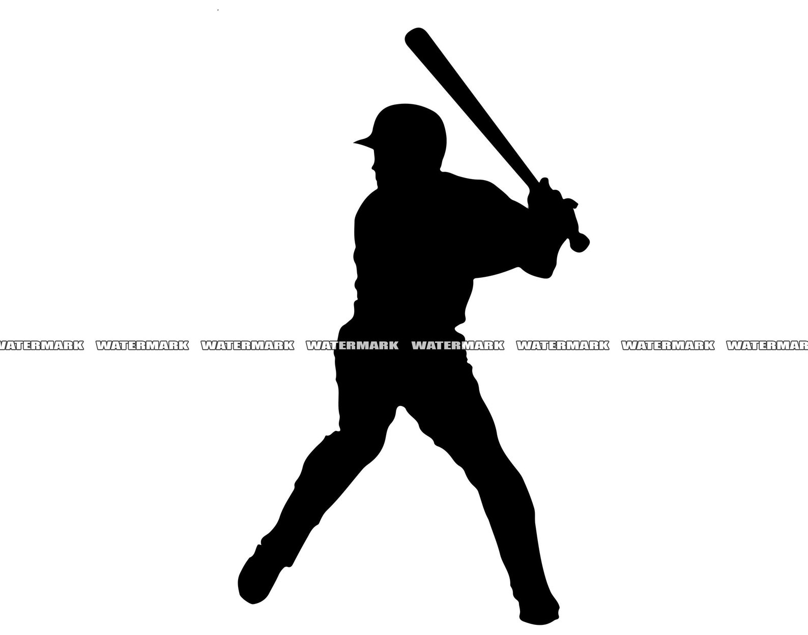 Baseball Svg Baseball Player SVG Baseball Player Cut File - Etsy
