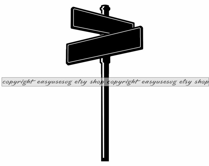 Street Sign SVG Street Sign DXF Street Sign Clipart Street - Etsy
