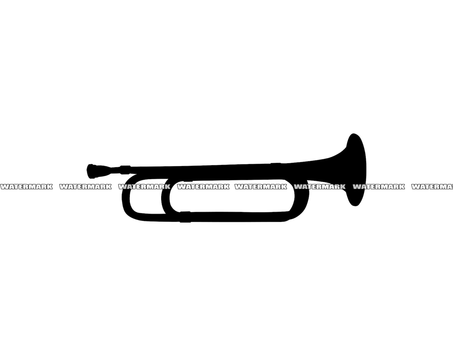 Bugle SVG Bugle Cut File Bugle DXF Bugle PNG Bugle - Etsy
