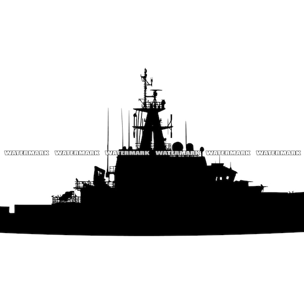 Navy Ships Silhouette - Etsy