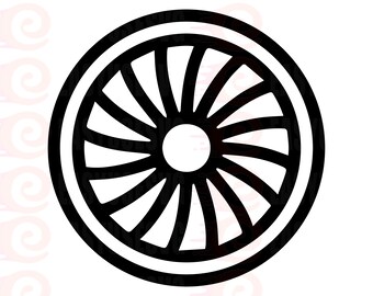 Jet Engine Svg - Etsy