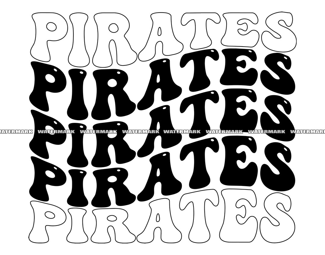 Pirates SVG 1 Pirates Cut File Pirates DXF Pirates PNG - Etsy