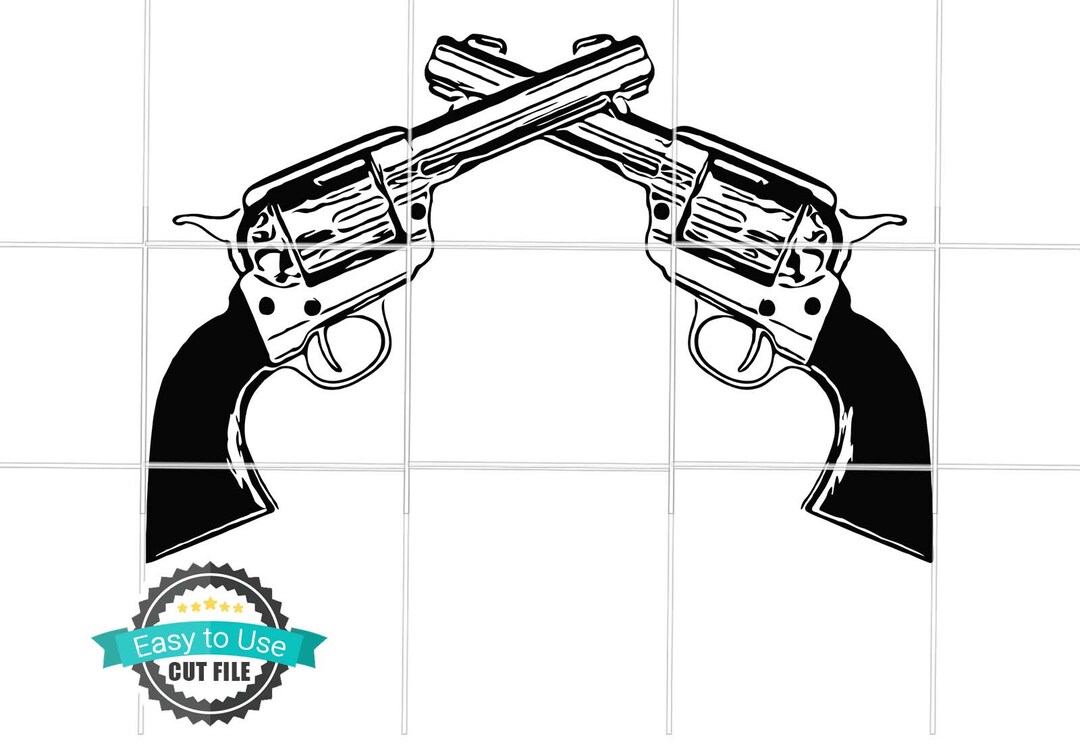 Gun Logo SVG Gun SVG Gun DXF Gun Clipart Gun Svg Files for - Etsy
