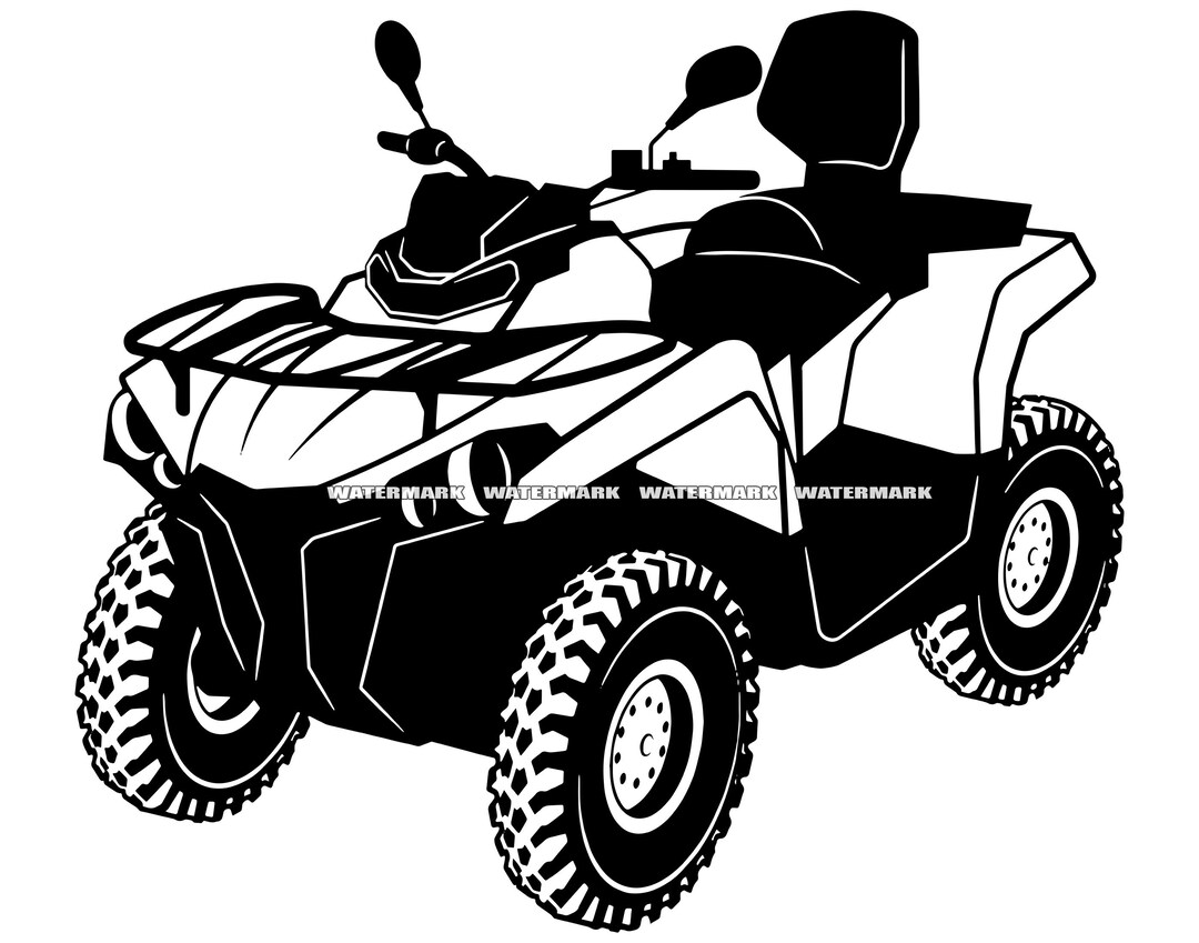 Atv SVG #2 Atv DXF, Atv PNG, Atv Clipart, Atv Silhouette, Atv Cut File ...