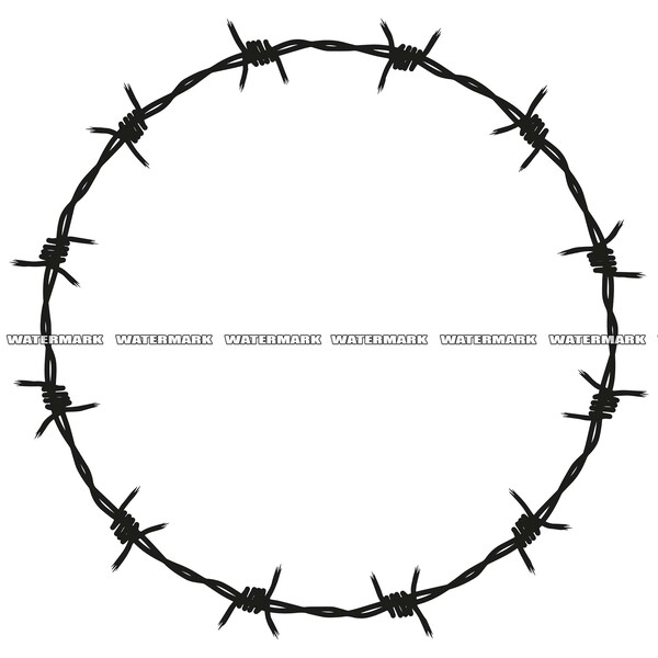Barbed Wire Wreath - Etsy