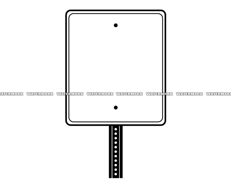 Road Sign SVG, Road Sign Cut File, Road Sign DXF, Road Sign PNG, Road ...