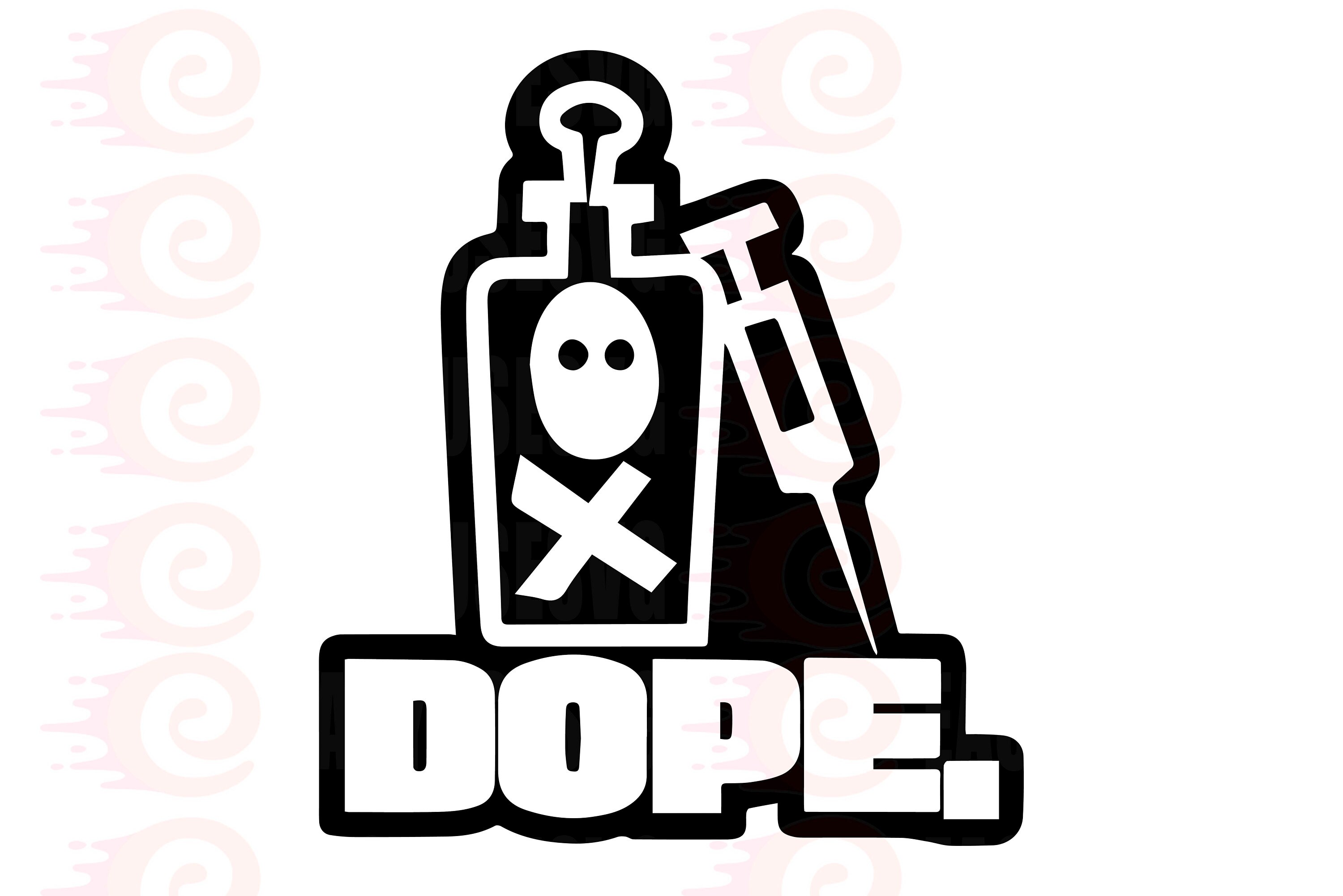 Dope Decal Car Sticker SVG Cut fichier Dope SVG Dope DXF - Etsy France