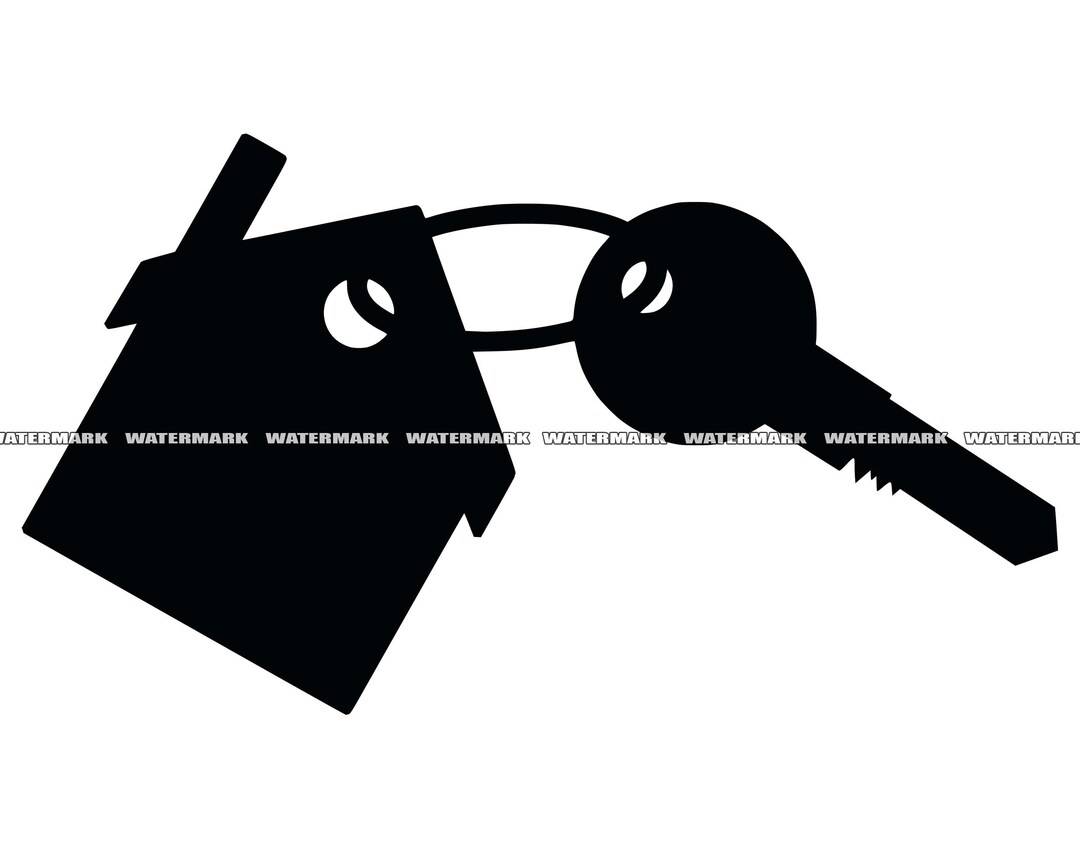 House and Keys SVG, Real Estate Svg, House Svg, Key Svg, Cut File, DXF ...