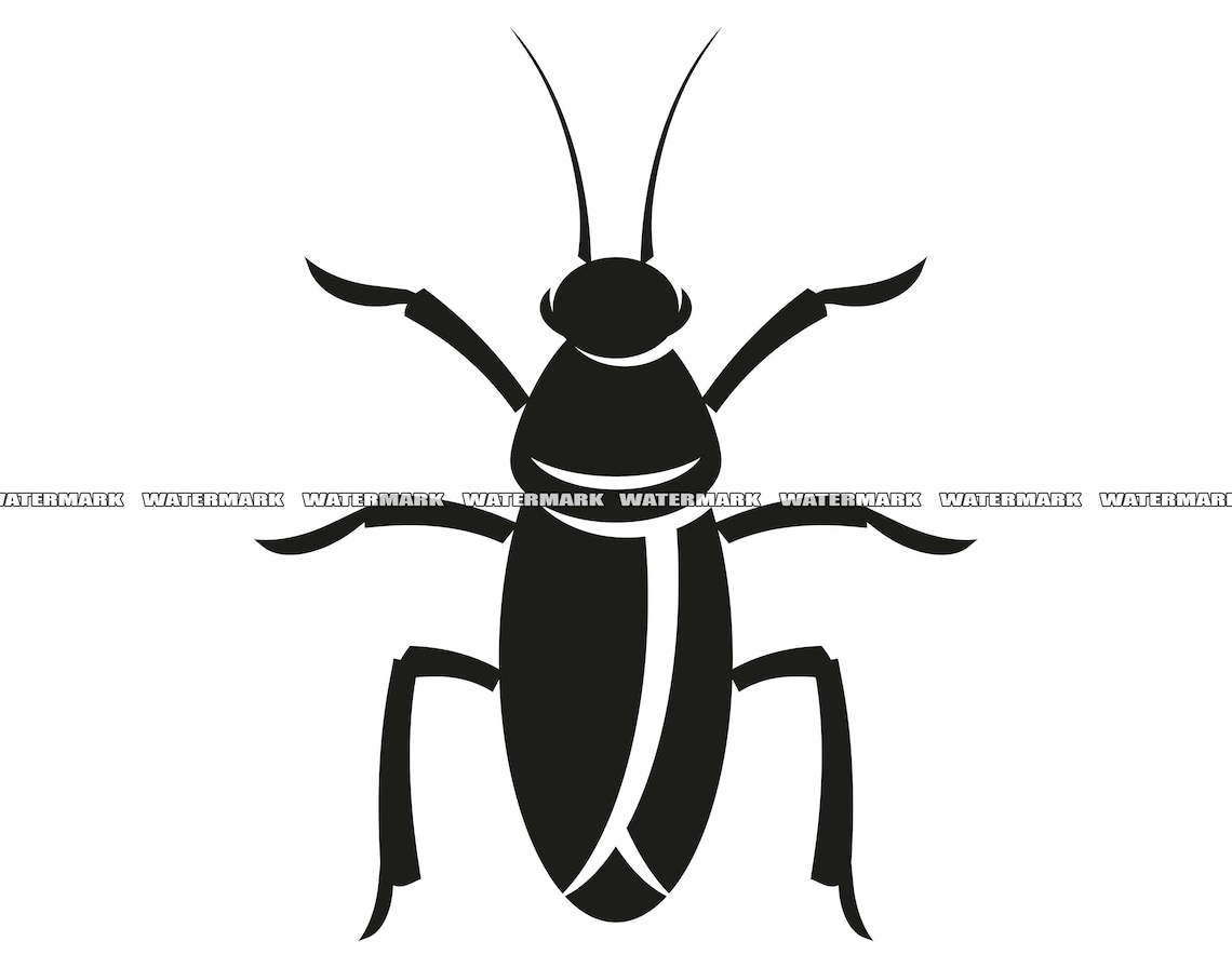 Cockroach SVG Cockroach Cut File Cockroach DXF Cockroach - Etsy