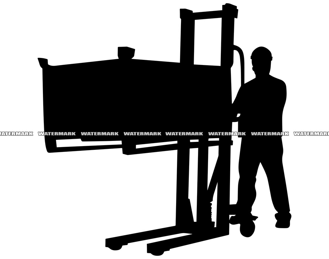 Forklift Operator SVG, Forklift Operator Cut File, Forklift Operator ...