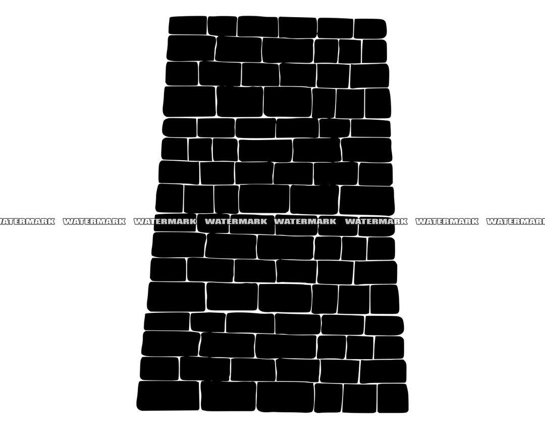 Brick Wall SVG Brick Wall Cut File Brick Wall DXF Brick - Etsy