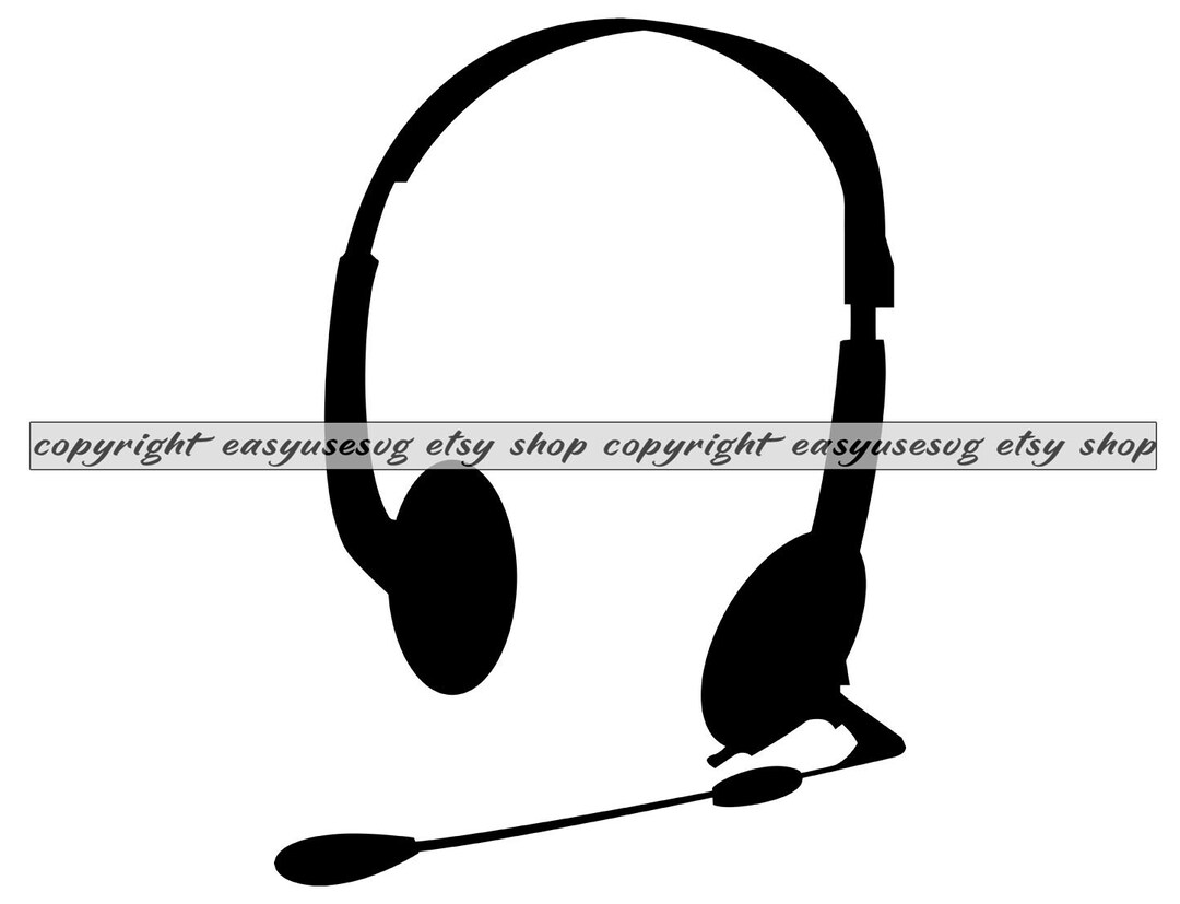 Headphone SVG, Call Center SVG, Headset SVG, Headphones Svg, Headphone ...