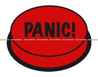 Panic Button Clipart - Etsy