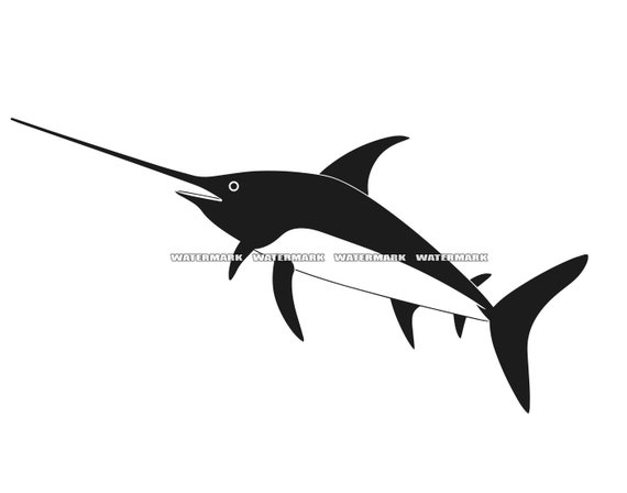Swordfish Silhouette