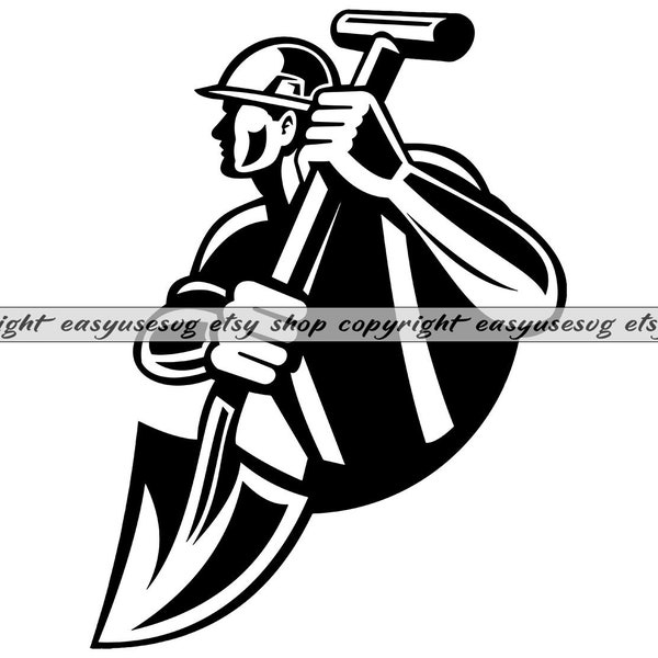 Construction Worker Pattern - Etsy