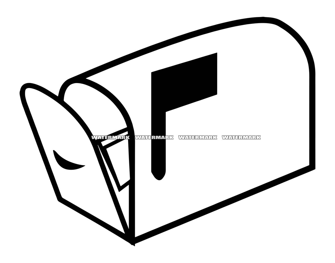 Mailbox SVG 5 Mailbox DXF Mailbox PNG Mailbox Clipart - Etsy