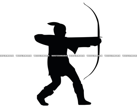 Archer SVG Archer Cut File Archer DXF Archer PNG Archer - Etsy Canada