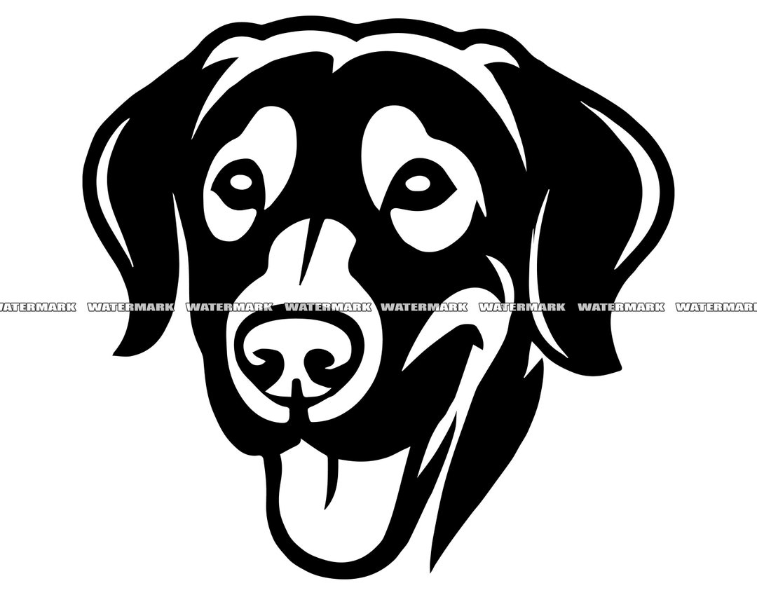 Labrador SVG 1 Labrador Cut File Labrador DXF Labrador - Etsy