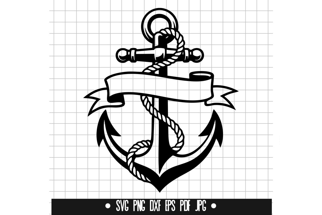 Anchor Svg, Nautical Svg, Marine Svg, Rope Svg, Ship Svg, Sea Svg ...
