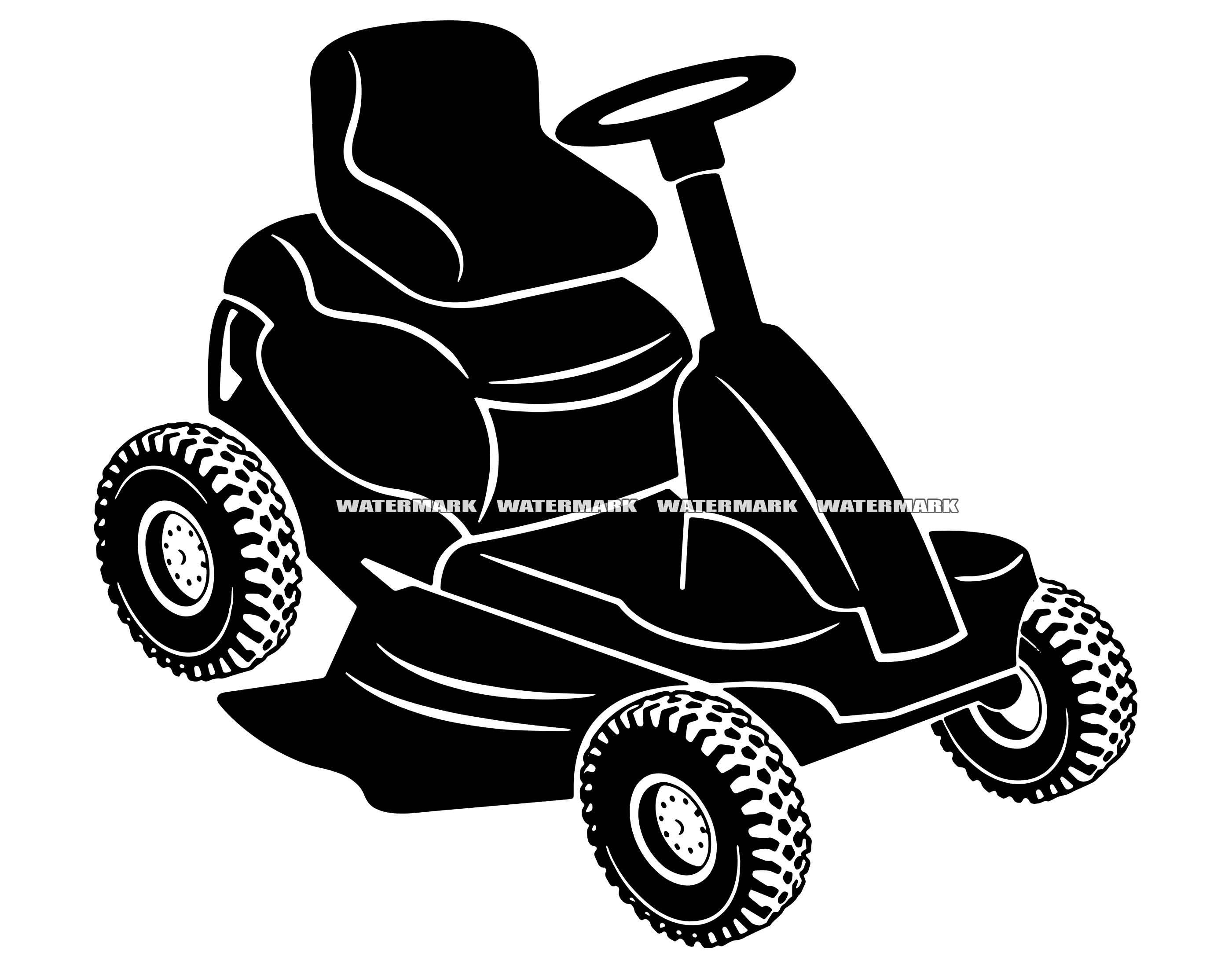 Working Hard In The Yard Svg Lawn Mower Svg File Yard Work