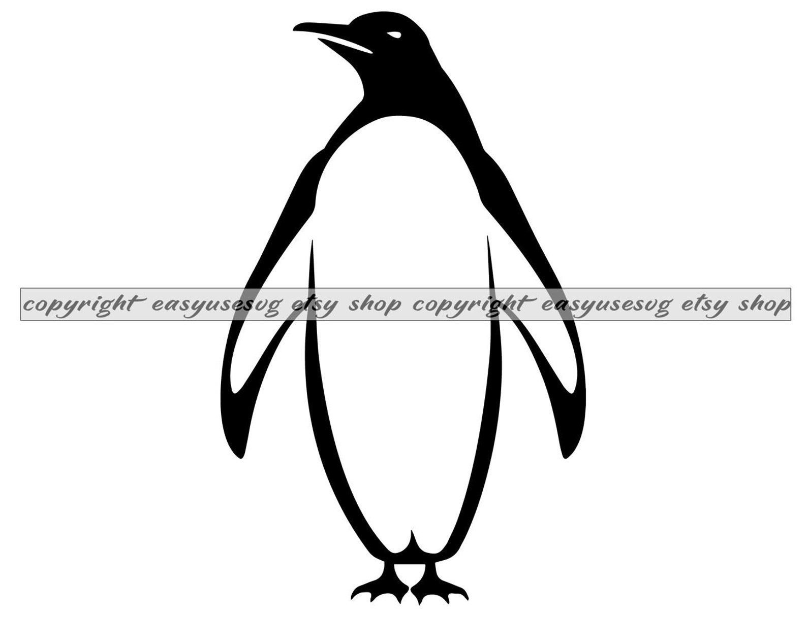 Penguin SVG Penguin DXF Penguin PNG Penguin Clipart | Etsy