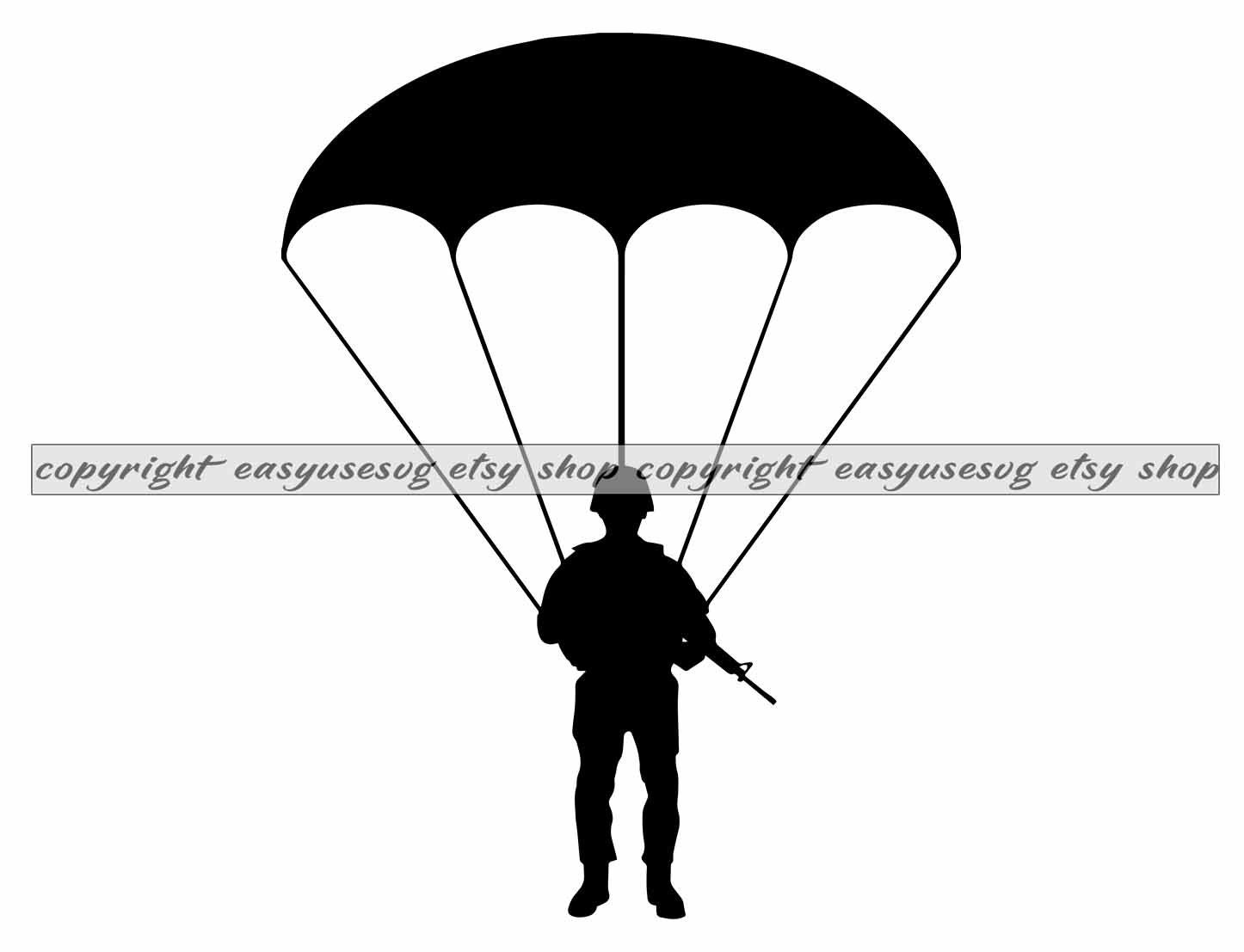 Paratrooper SVG Soldier SVG Army SVG Paratrooper Png - Etsy
