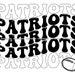 Patriots American Football SVG Patriots Cut File Patriots - Etsy