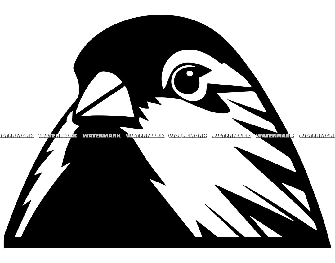 House Finch SVG 1 Pet Animal Birds Nature Wildlife Halloween Design ...