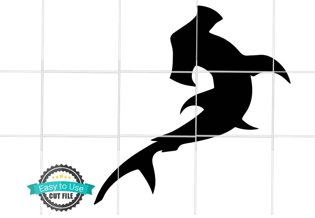 Hammerhead Shark SVG Shark SVG Shark Clipart Shark Cut - Etsy