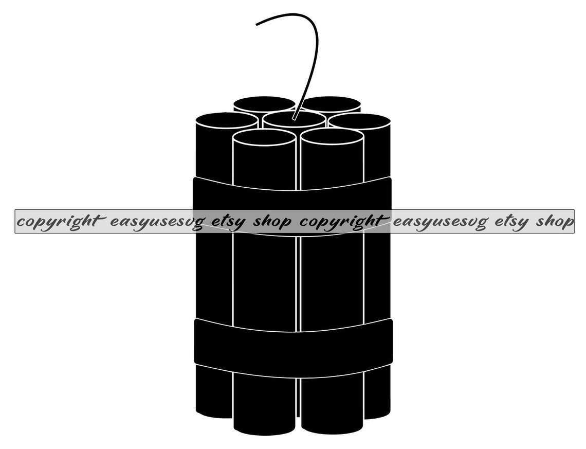 Dynamite SVG Dynamite DXF Dynamite PNG Dynamite Clipart - Etsy