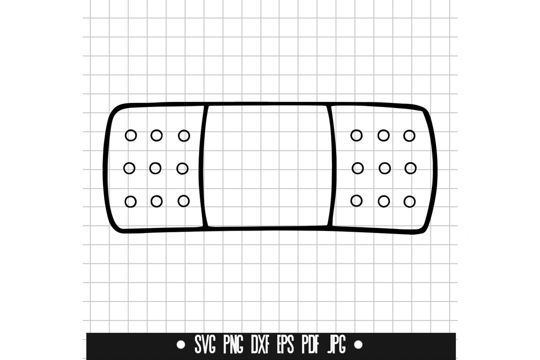 Bandage SVG, Bandaid SVG, Bandage, Bandage SVG Cut File, Bandage Dxf ...