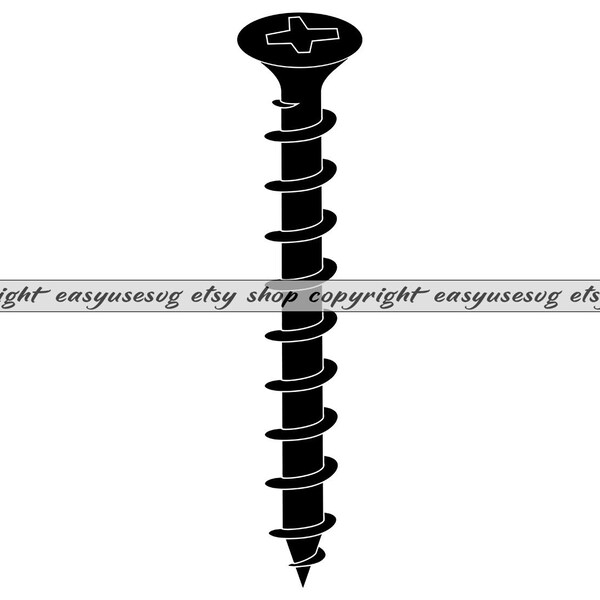 Screw Svg - Etsy