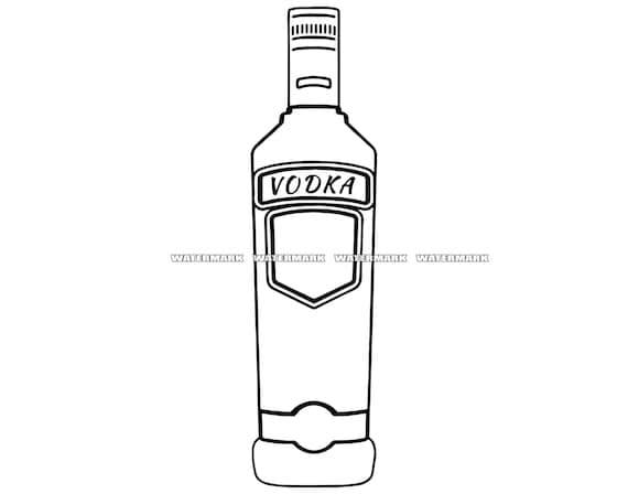 Vodka SVG 3 Vodka DXF Vodka PNG Vodka Clipart Vodka - Etsy Canada