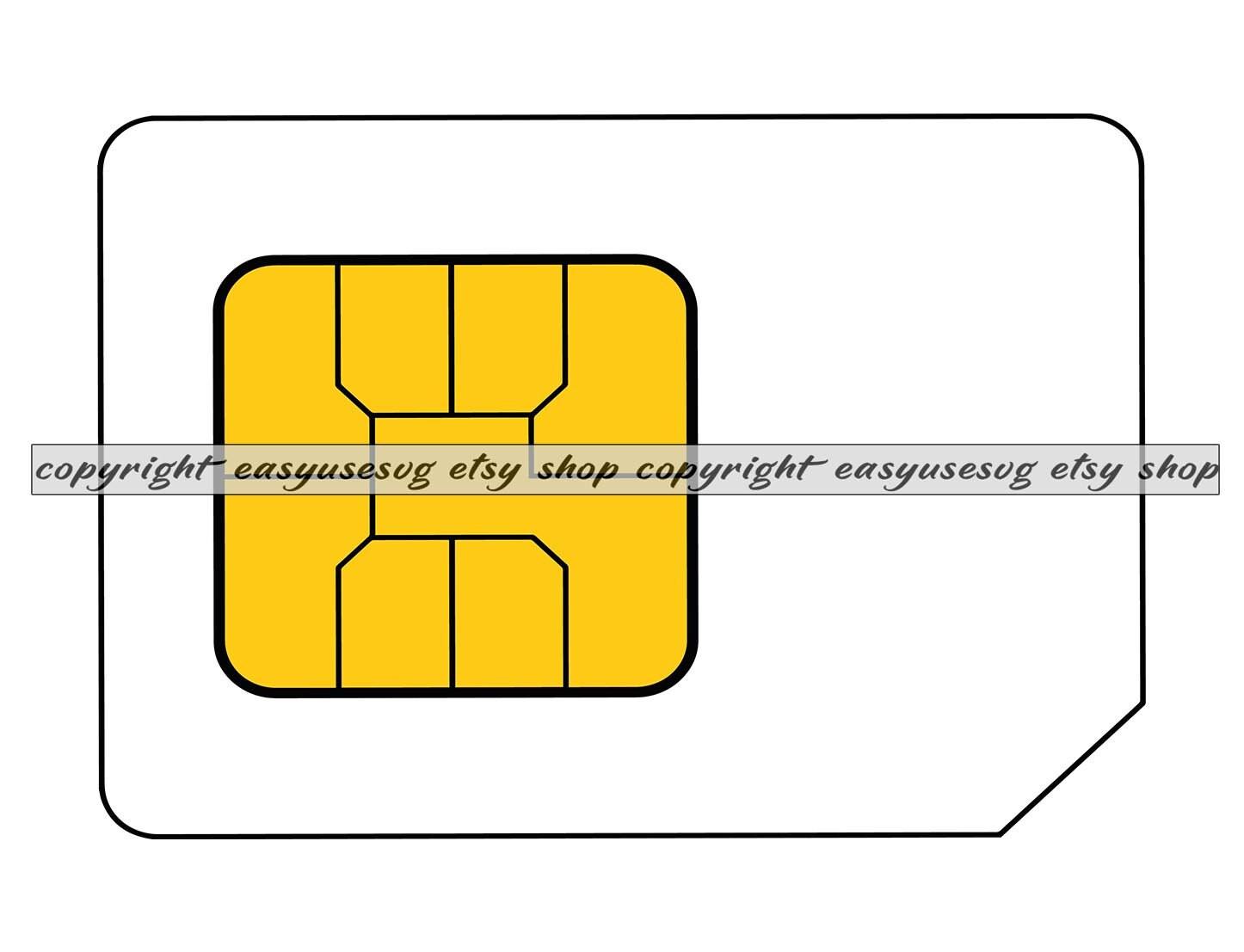 Sim Card SVG Sim Card DXF Sim Card PNG Sim Card Clipart - Etsy Australia