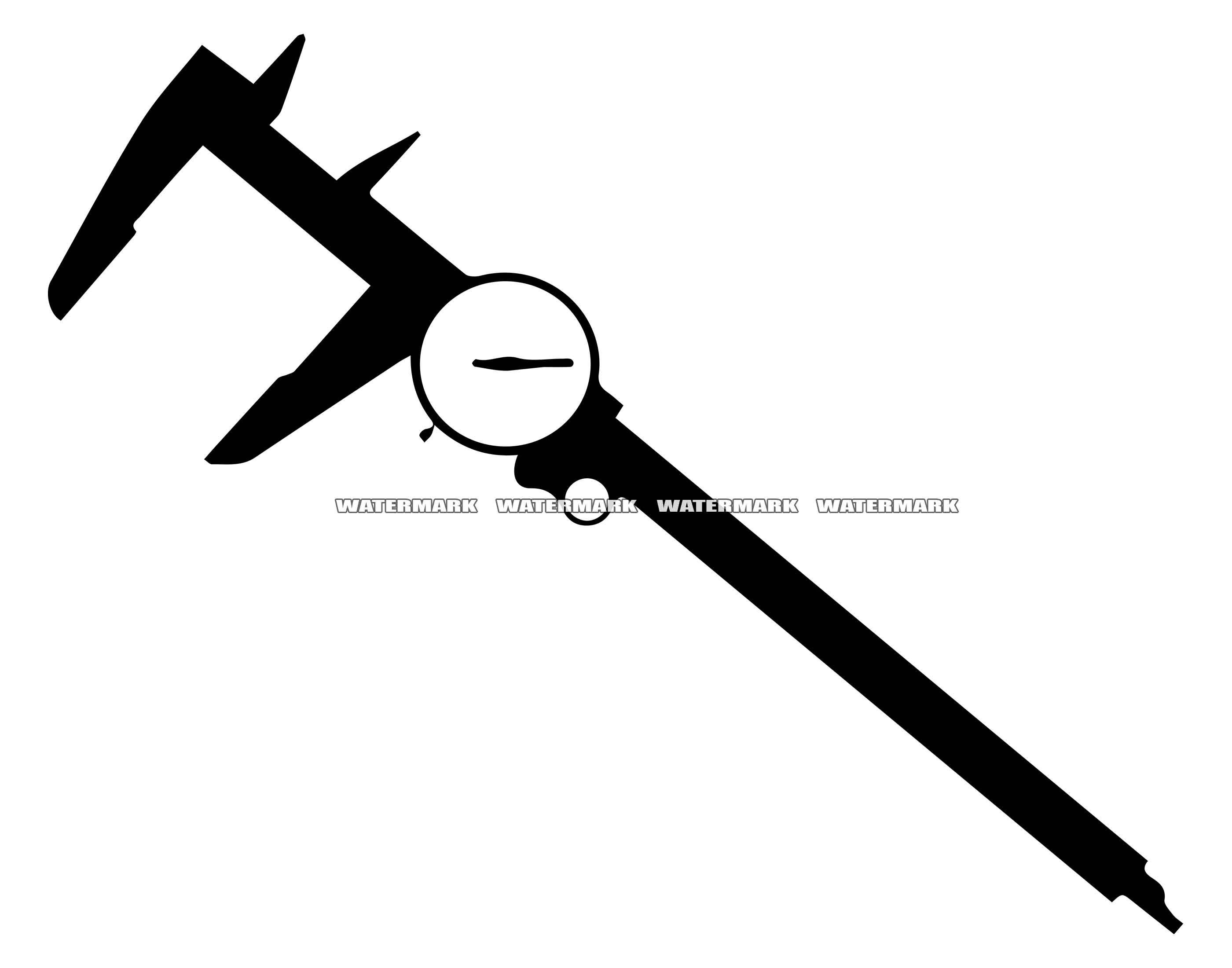 Vernier Caliper Clip Art