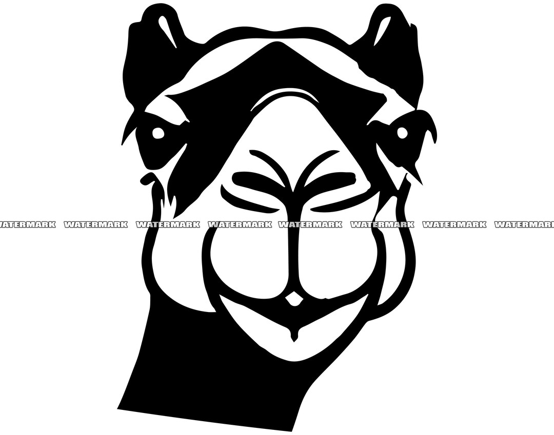 Camel Face SVG, #3, Camel Face Cut File, Camel Face DXF, Camel Face PNG ...