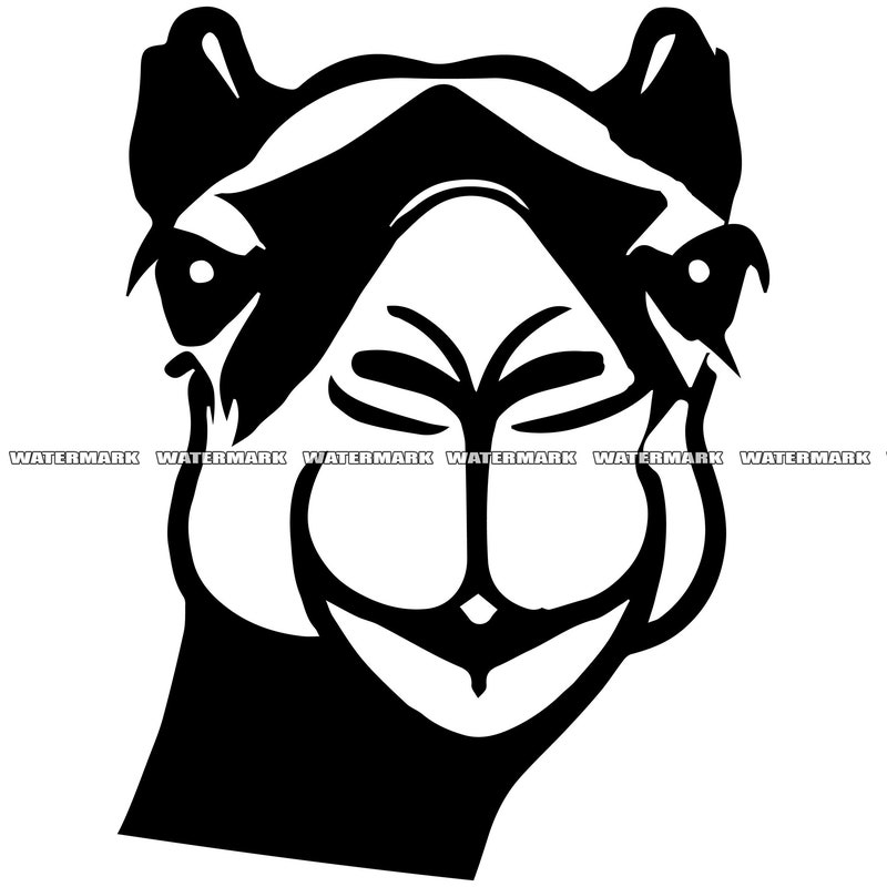 Camel Silhouette - Etsy