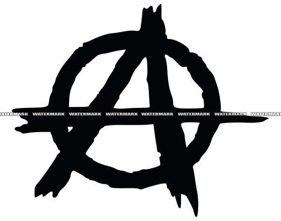 Anarchy SVG 2 Anarchy Cut File Anarchy DXF Anarchy PNG - Etsy