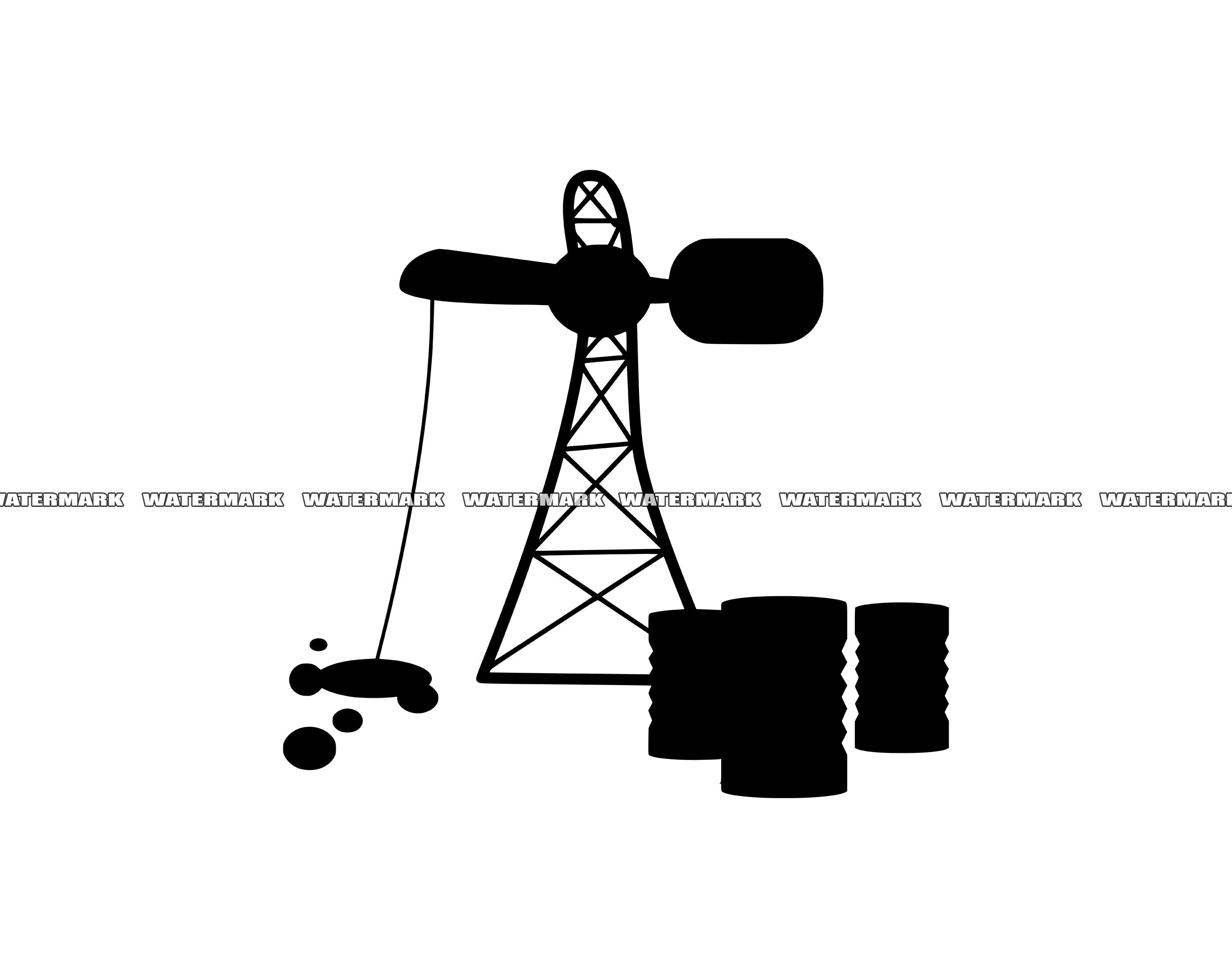 Oil Rig Svg 3 Oil Rig Cut File Oil Rig Dxf Oil Rig Png Etsy Singapore