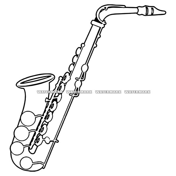 Saxophone - Etsy