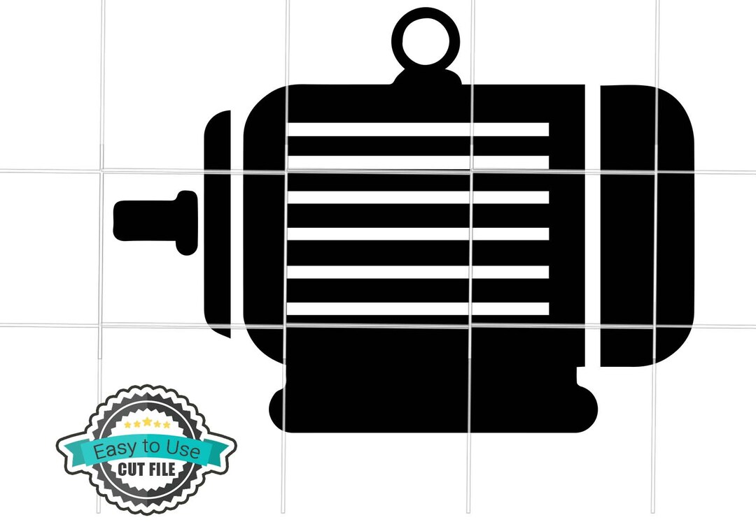 Electric Motor Svg, Electric Car Motor Svg, EV Motor Svg, Self Driving ...