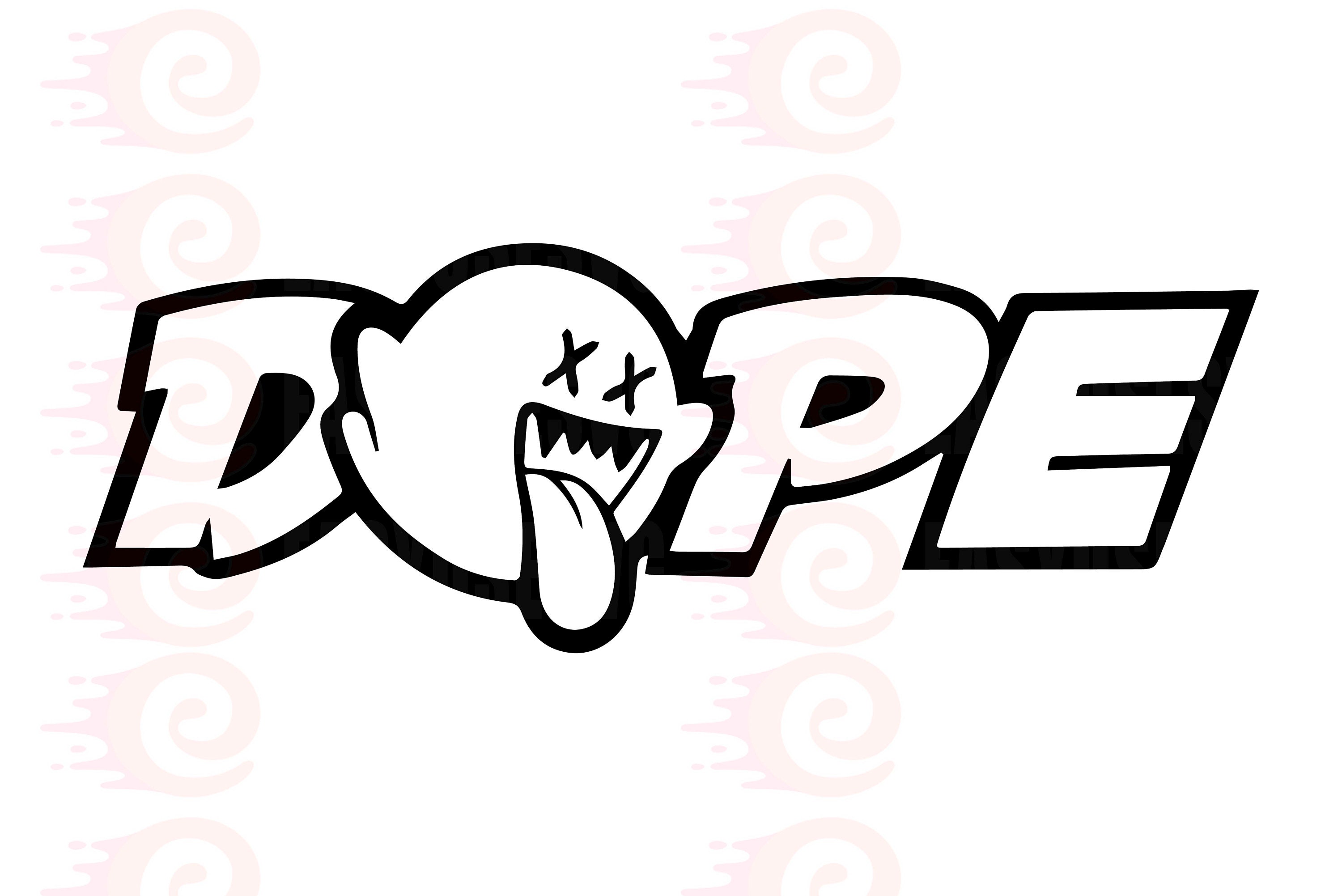 Dope Aufkleber Auto Aufkleber SVG schneiden Datei Dope SVG Dope DXF Dope Vektor Dope geschnitten Datei 4