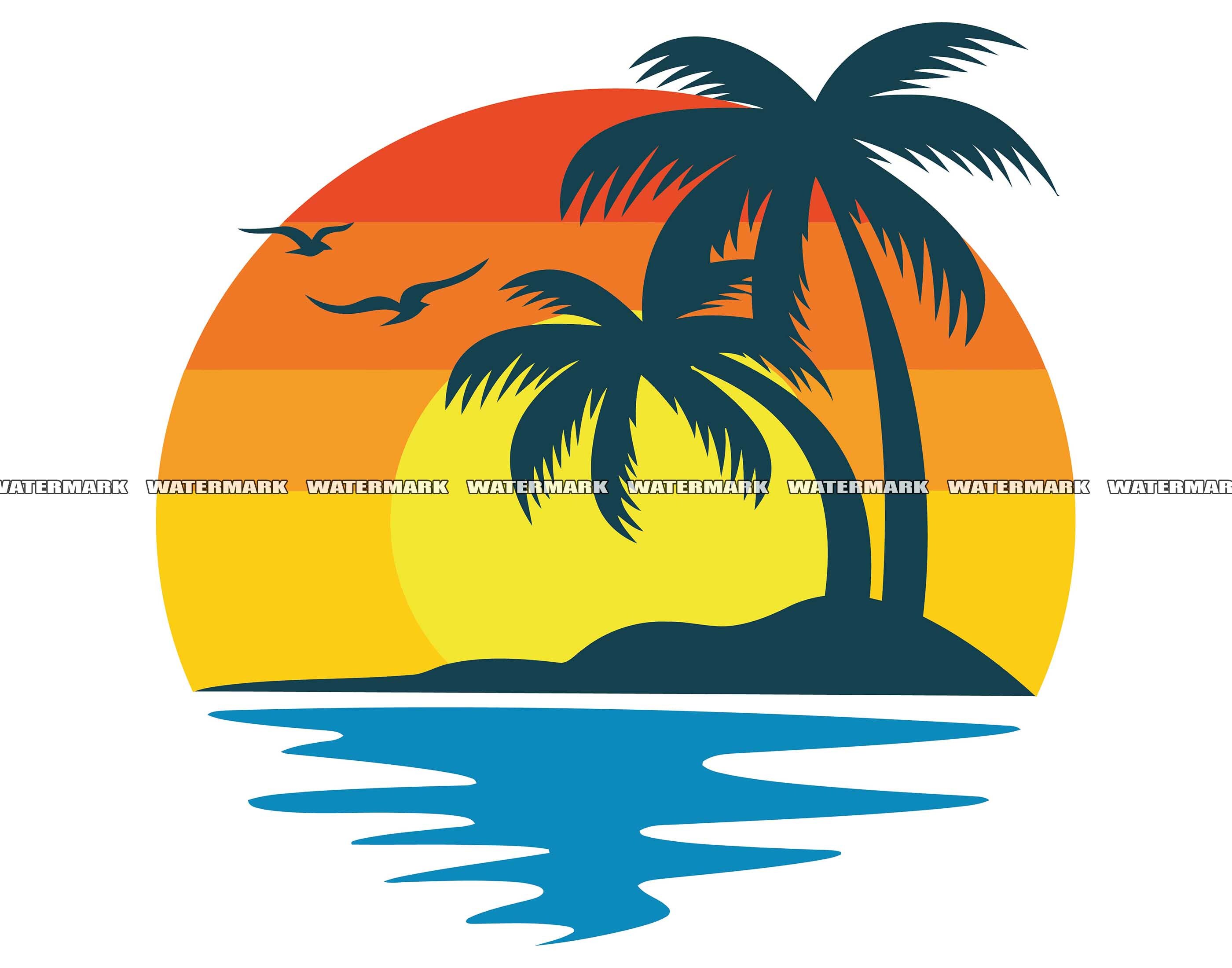 Island SVG Island Cut File Island DXF Island PNG Island - Etsy