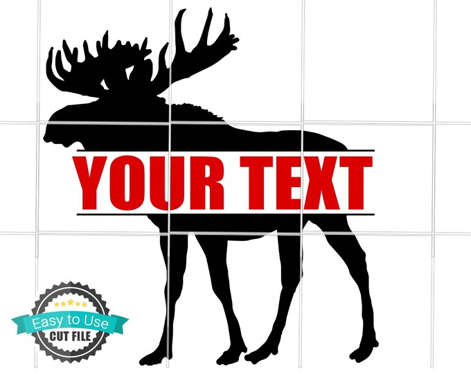 Moose Svg - Etsy