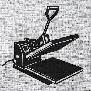 Heat Press SVG, Heat Press DXF, Heat Press PNG, Heat Press Cut File ...