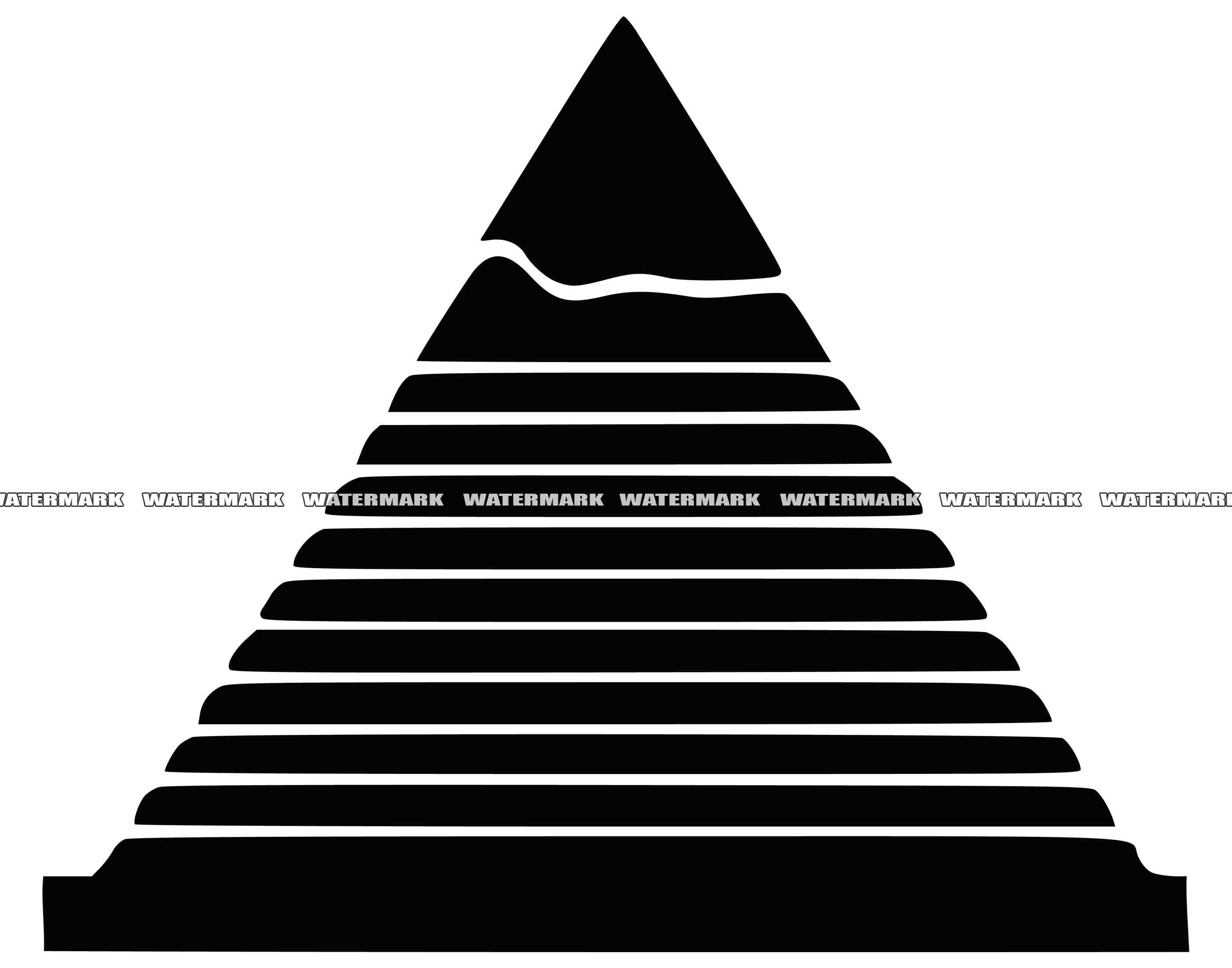 Pyramid SVG Pyramid Cut File Pyramid DXF Pyramid PNG - Etsy